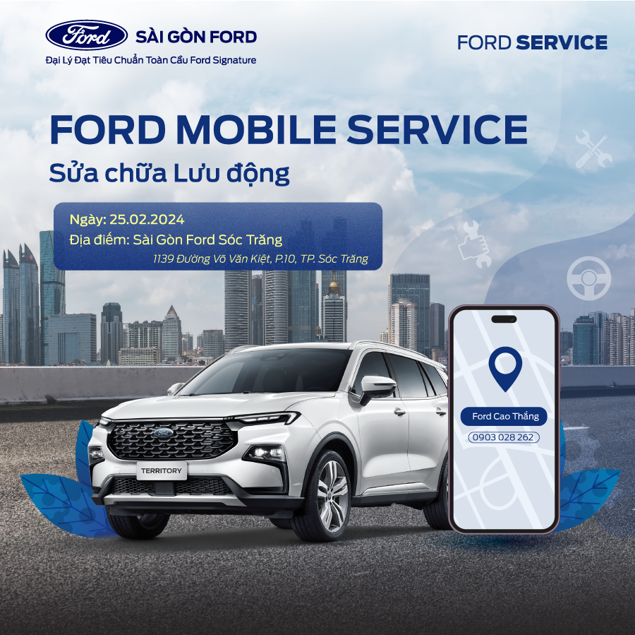 Mobile Service - Sài Gòn Ford Sóc Trăng